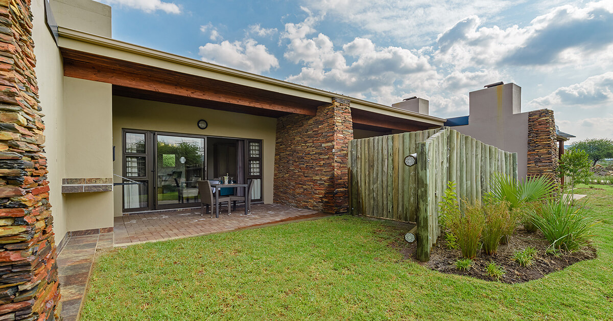 Studio Villa with Patio | The Kingdom Resort | Pilanesberg, North West